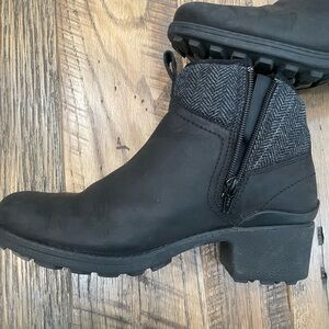 Merrell | Shoes | Merrell Leather Wool Dress Boots Wm 8 | Poshmark